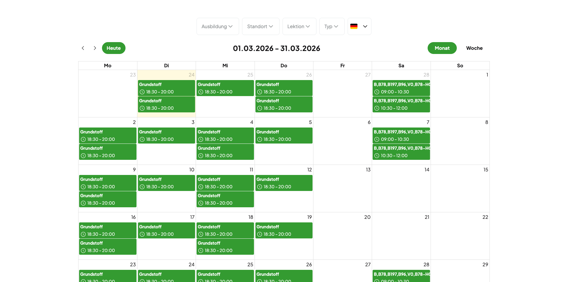 Update Januar - März 2026 – Verbesserungen & Optimierungen | Fahrschule ...